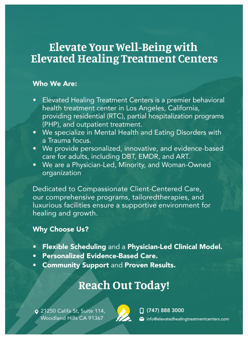 Elevated Healing Treatment Centers - Woodland Hills, CA 91367